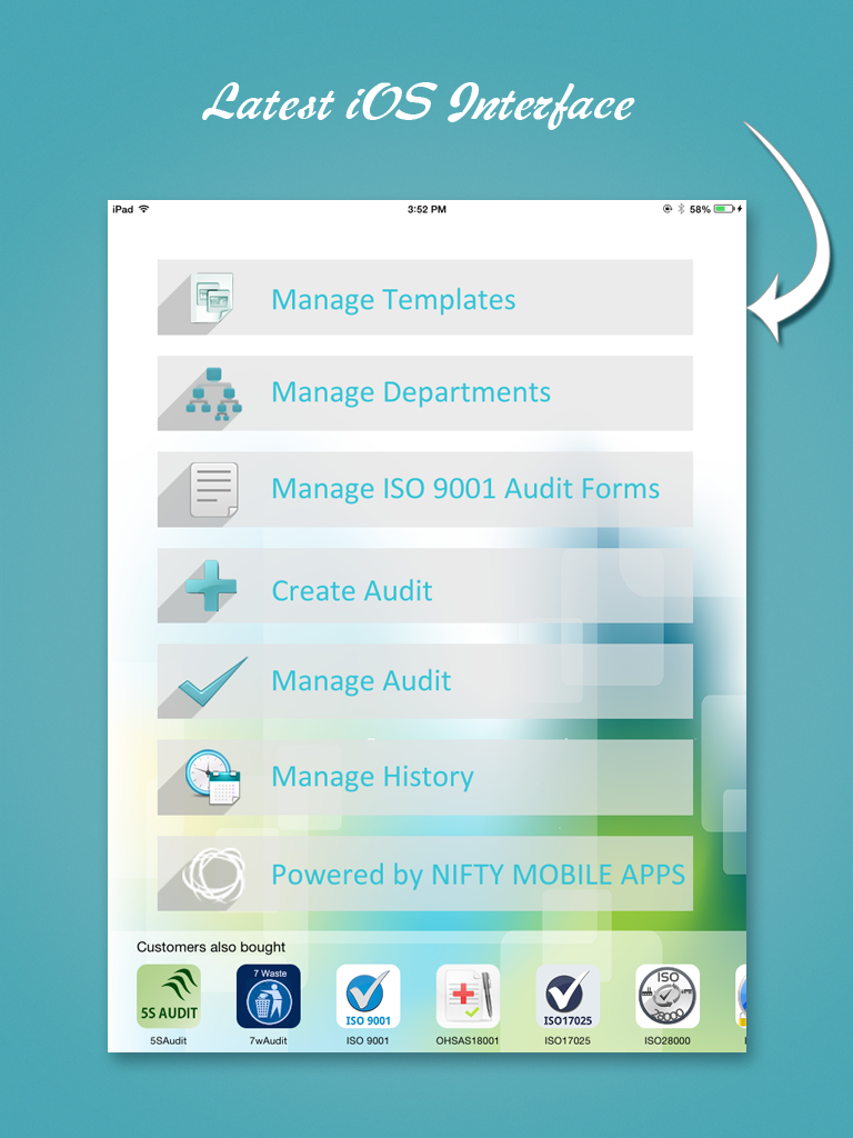 ISO 9001 iOS version updates